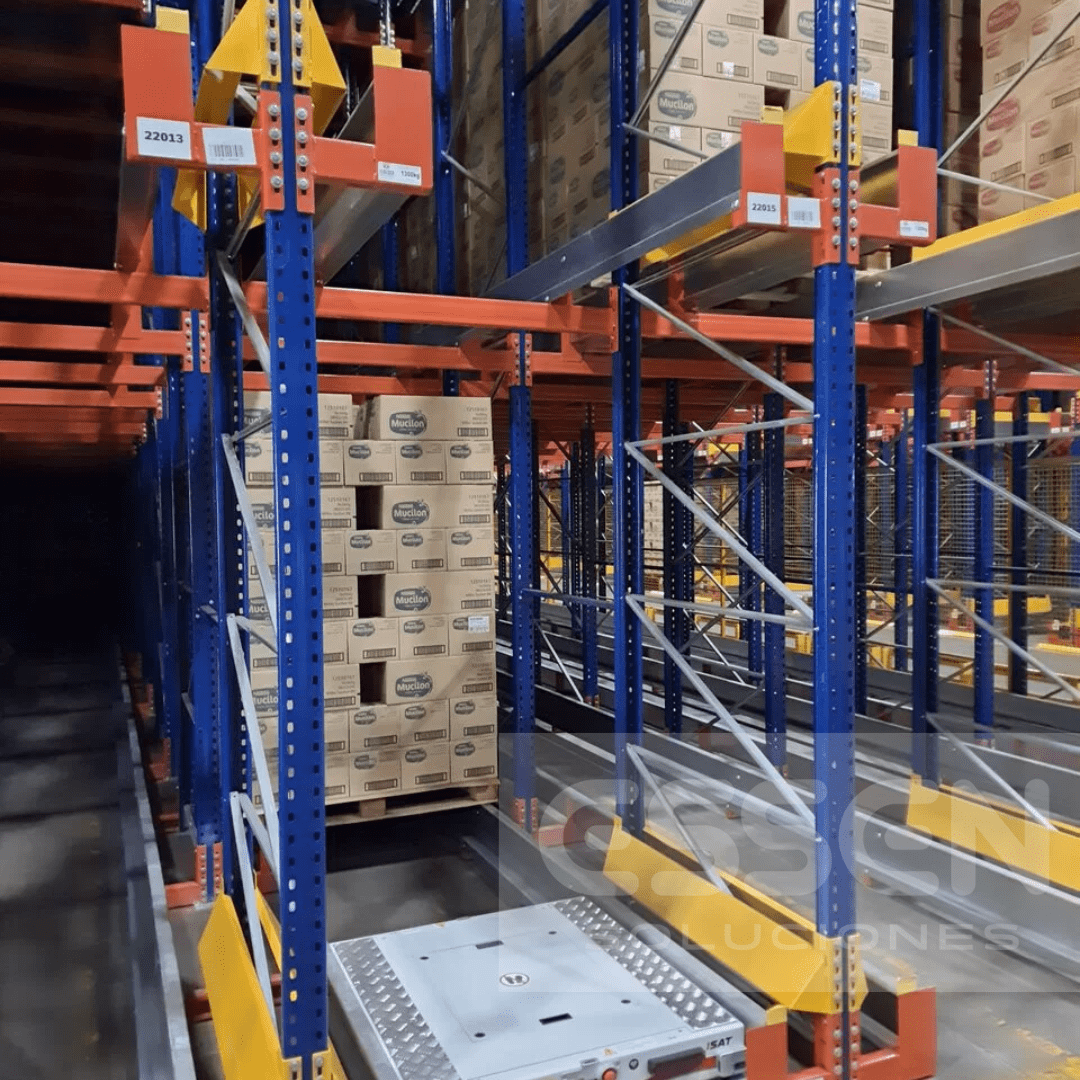 Estantería de flujo – Flow rack - essensoluciones.uy